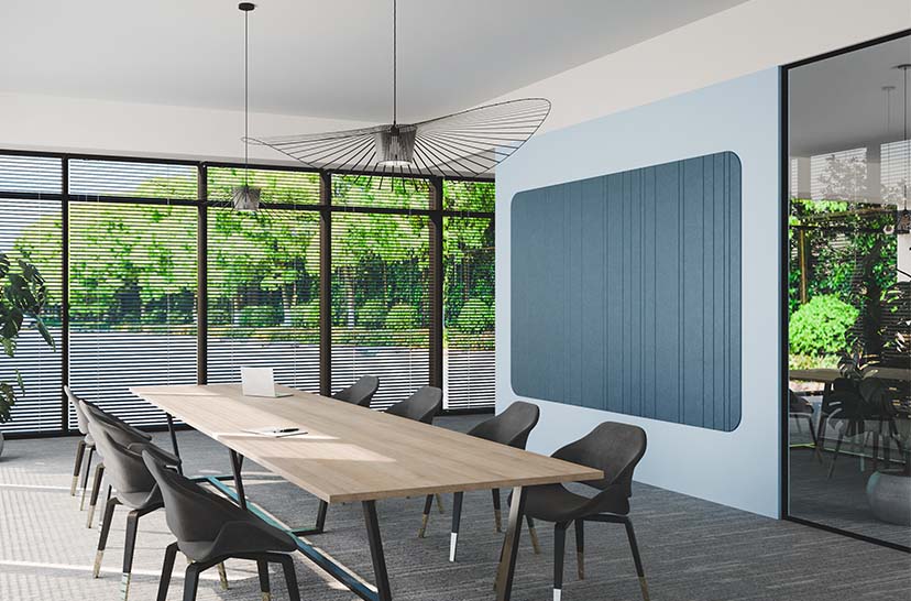 Curve Wall Acoustics - Chameleon Writing